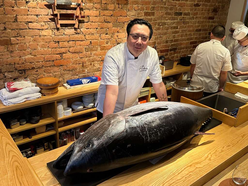 Tuna Carving NYC | Live Sushi Events by Mido